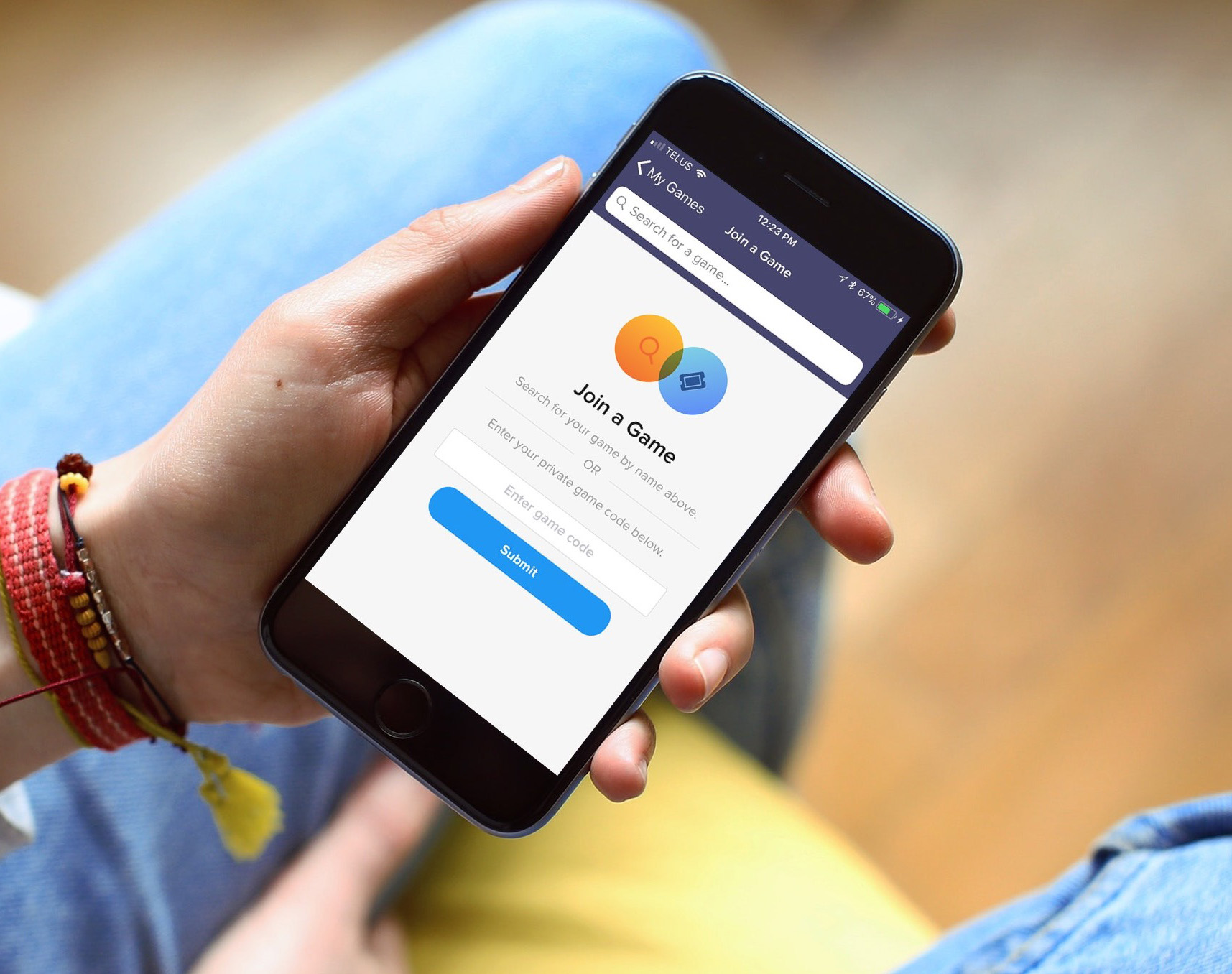 Joining a Game by Code | GooseChase